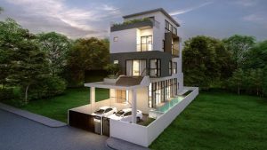 Landed House Design: Blend of Aesthetics and Functionality